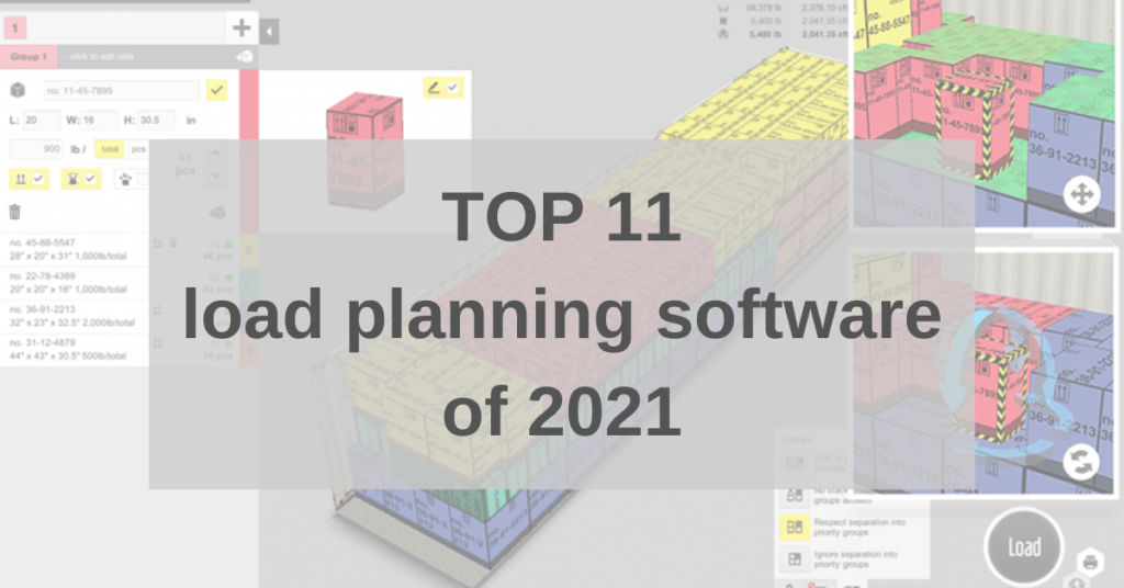 Which Is The Best Load Planning App? (Part 2/4 – User Experience ...