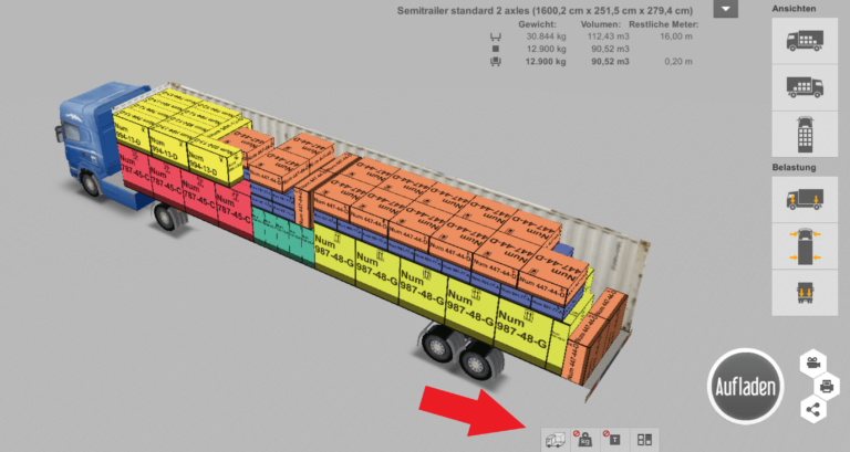 Wie erstellt man einen Ladeplan mit sehr großer Fracht? | EasyCargo