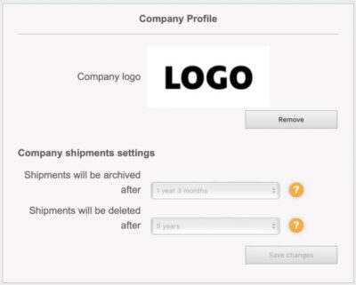 Add company logo to reports | EasyCargo