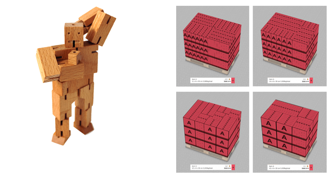 Palette effizient stapeln | EasyCargo